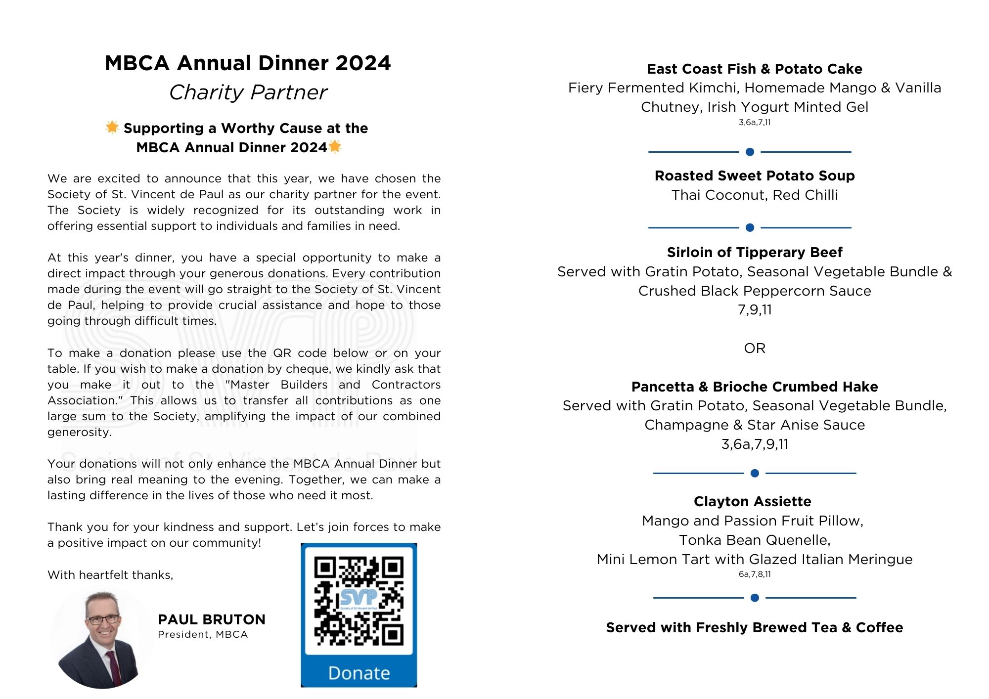 MBCA Dinner - Construction Industry Federation