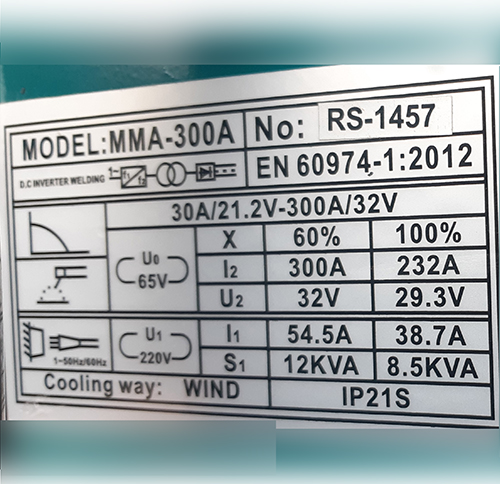 2026/01 - Market Withdrawal of Welding Machine 300A - Construction ...